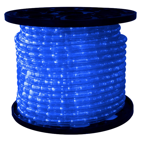 1/2 inch LED Blue Rope Light