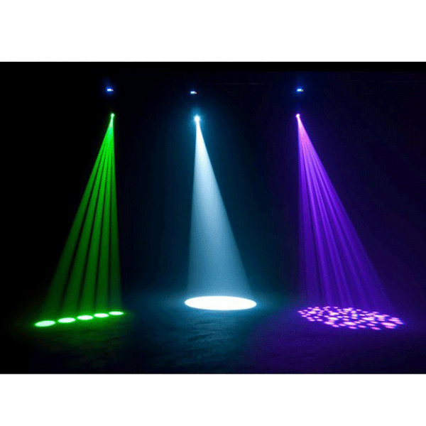 American Dj Focus Spot One High Powered Led Moving Heads With Motorized ...