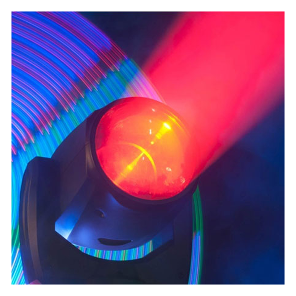 ADJ Inno Beam LED Compact Intelligent Moving Head Duo Package| Tripod ...