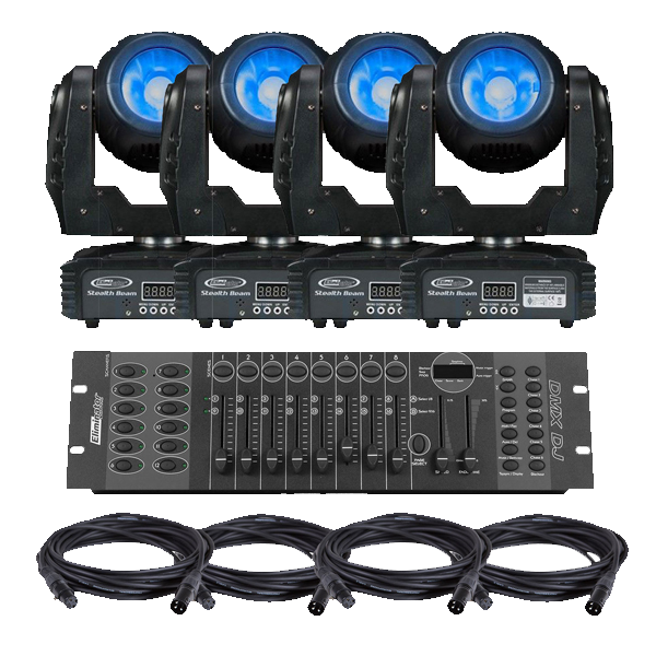 Eliminator Stealth Beam 4 Pack Lighting System | Light Packages ...